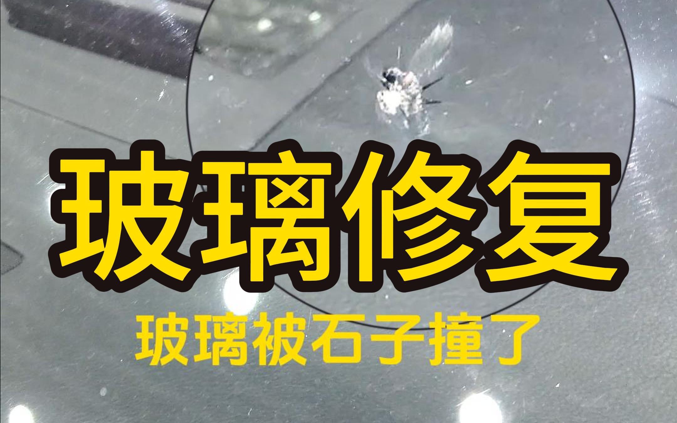 汽车挡风玻璃的修复