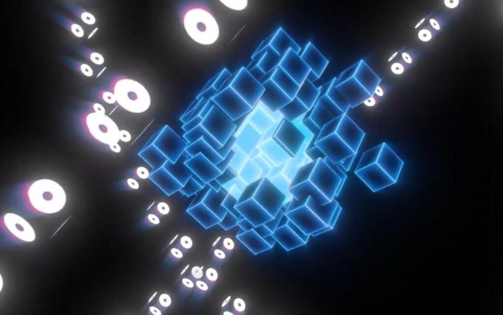 【AE教程】这炫酷环绕方体魔法粒子,一看就想学!