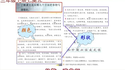 《火烧云》新课标下任务群教学示范课,抢先看课堂实录+课件+教案