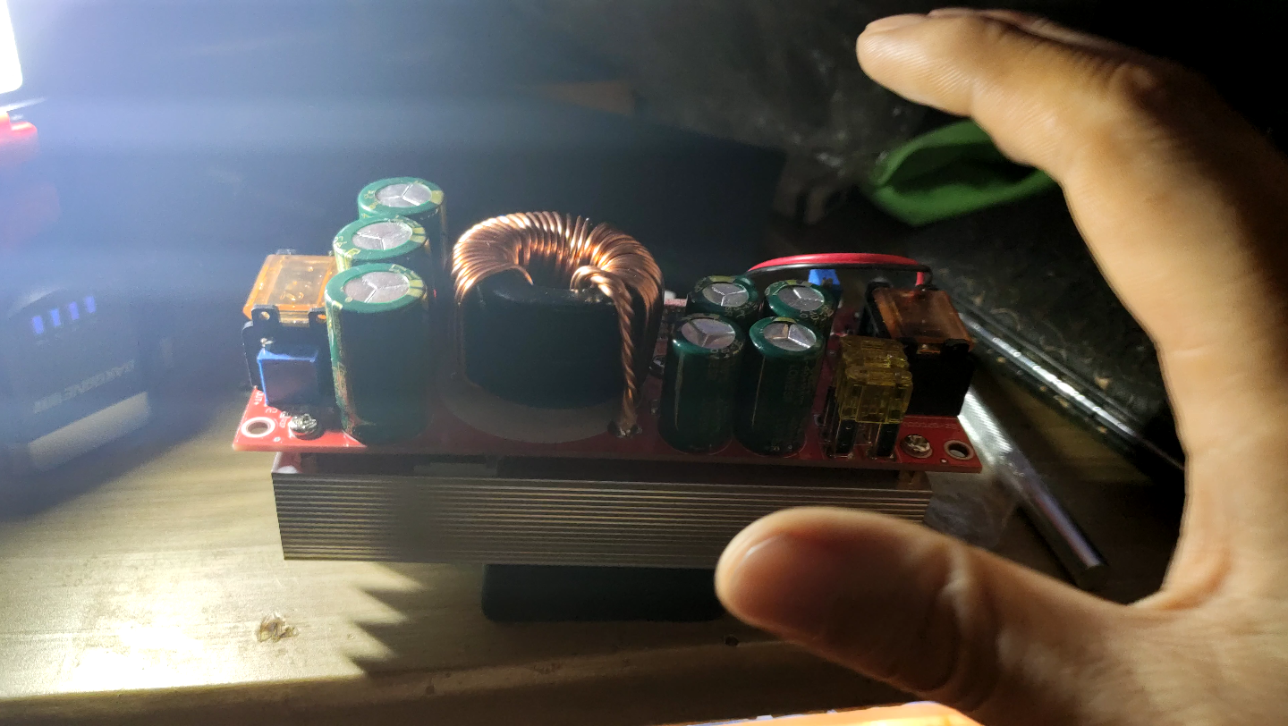 1500W可调升降压模块开箱