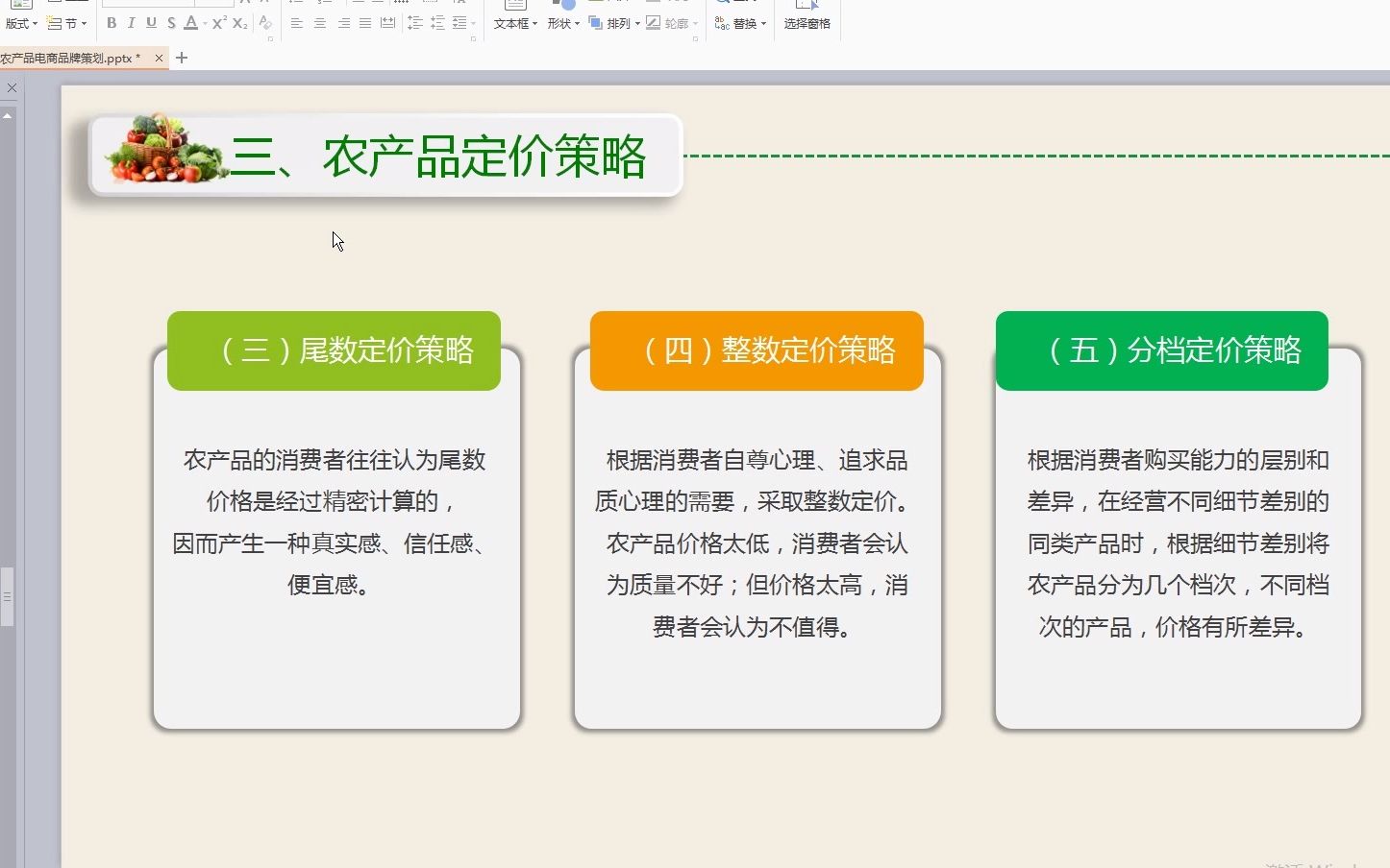 第三张第四节品牌价格策略延伸4分类