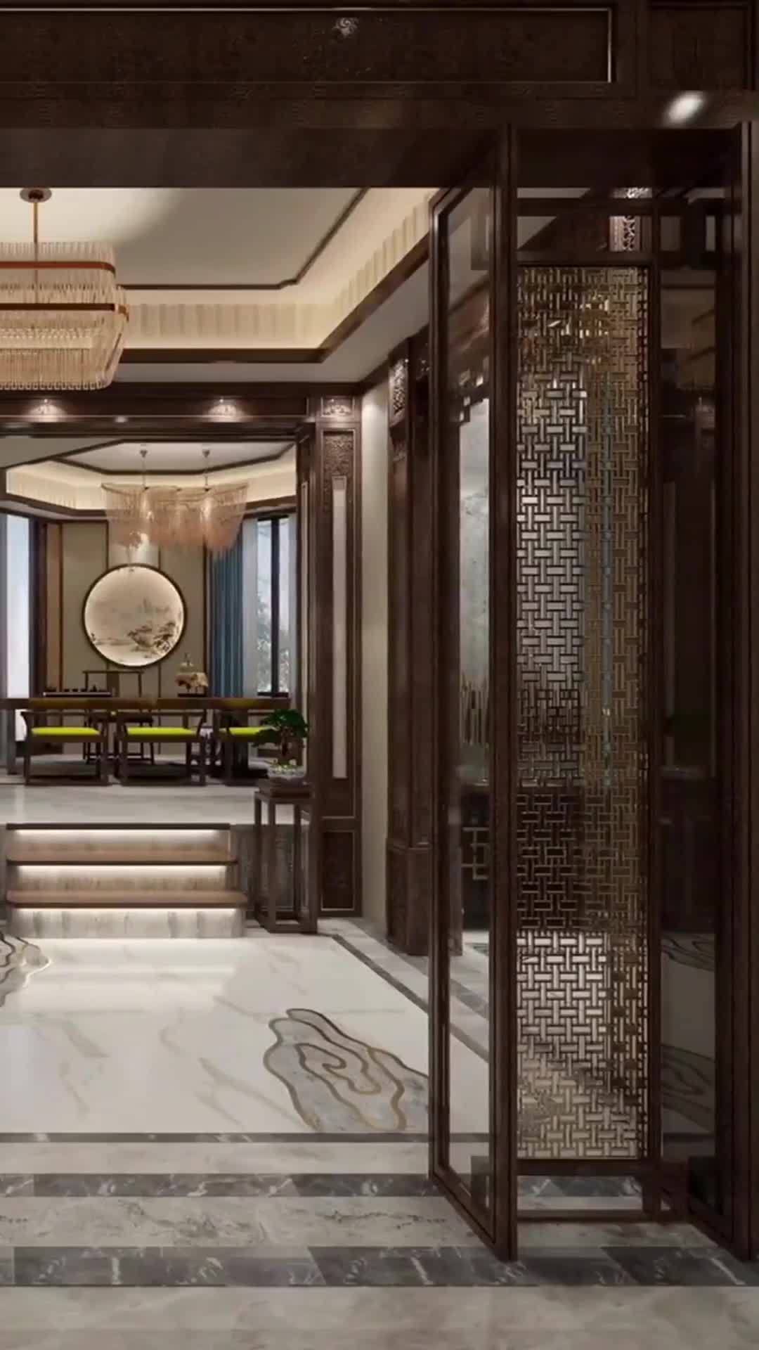 简约古典中式设计方案,打破你对中式老气的刻板印象?