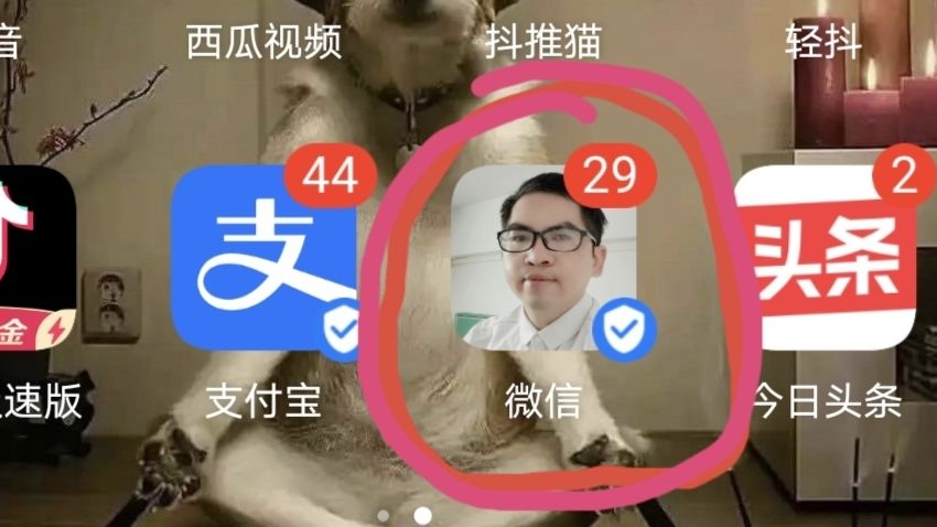 荣耀手机#微信图标换成自己喜欢的图标!我成功了!