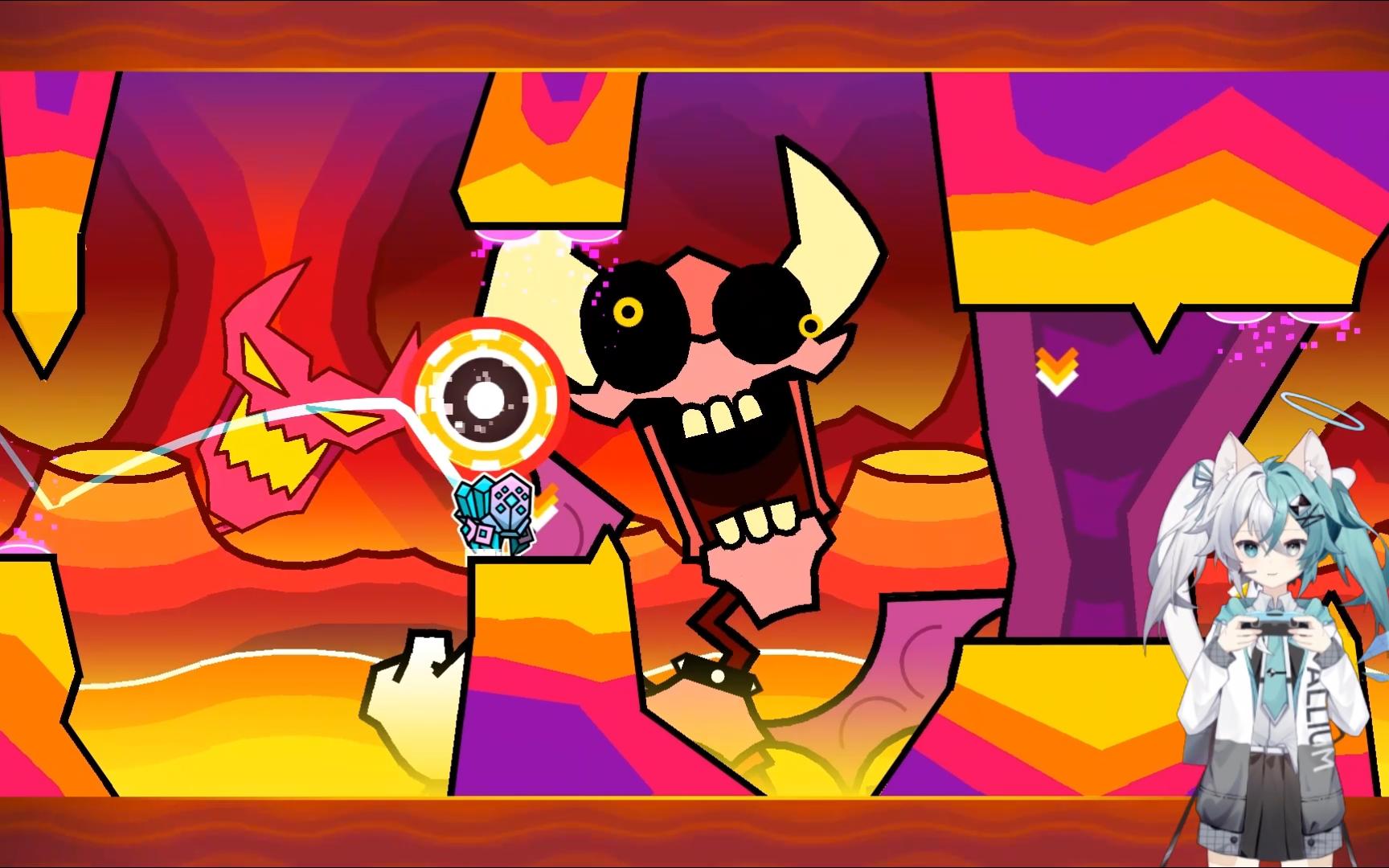 【几何冲刺Geometry Dash】挑战玩家关卡101:Magma Bound 熔岩...