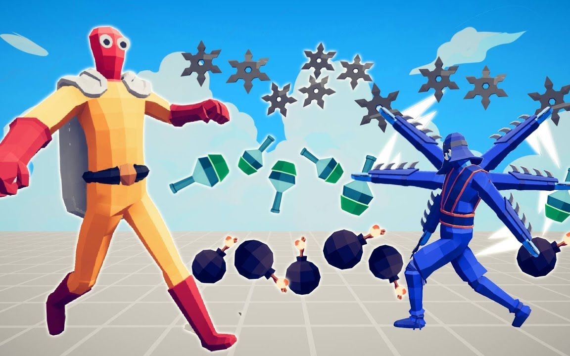 全面战争模拟器:埼玉 VS 超快速远程部队_哔哩哔哩bilibili_全面战争...