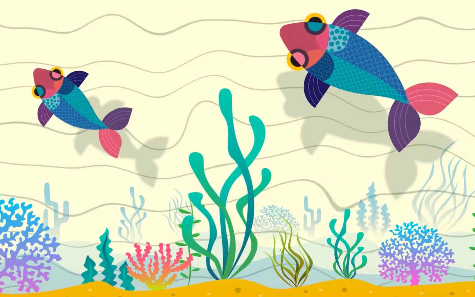 小鱼游泳动画-ae教程