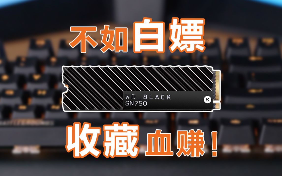 【开黑课堂】3分钟教会你如何白嫖到SN750的10%性能