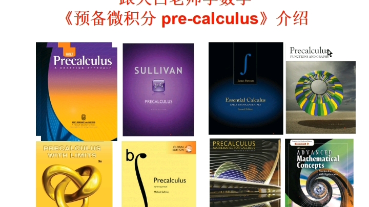国际学校数学课程《预备微积分》介绍