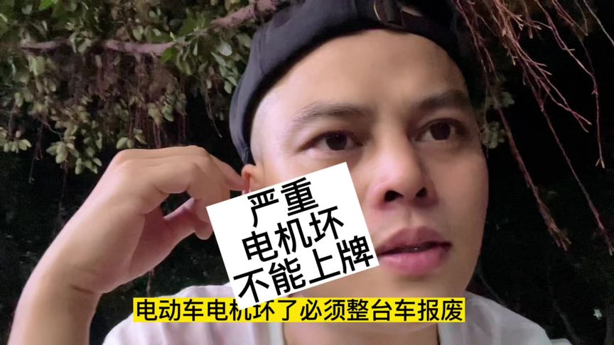 电动车电机坏了,上不了电动车牌了?#电动车 #美团外卖