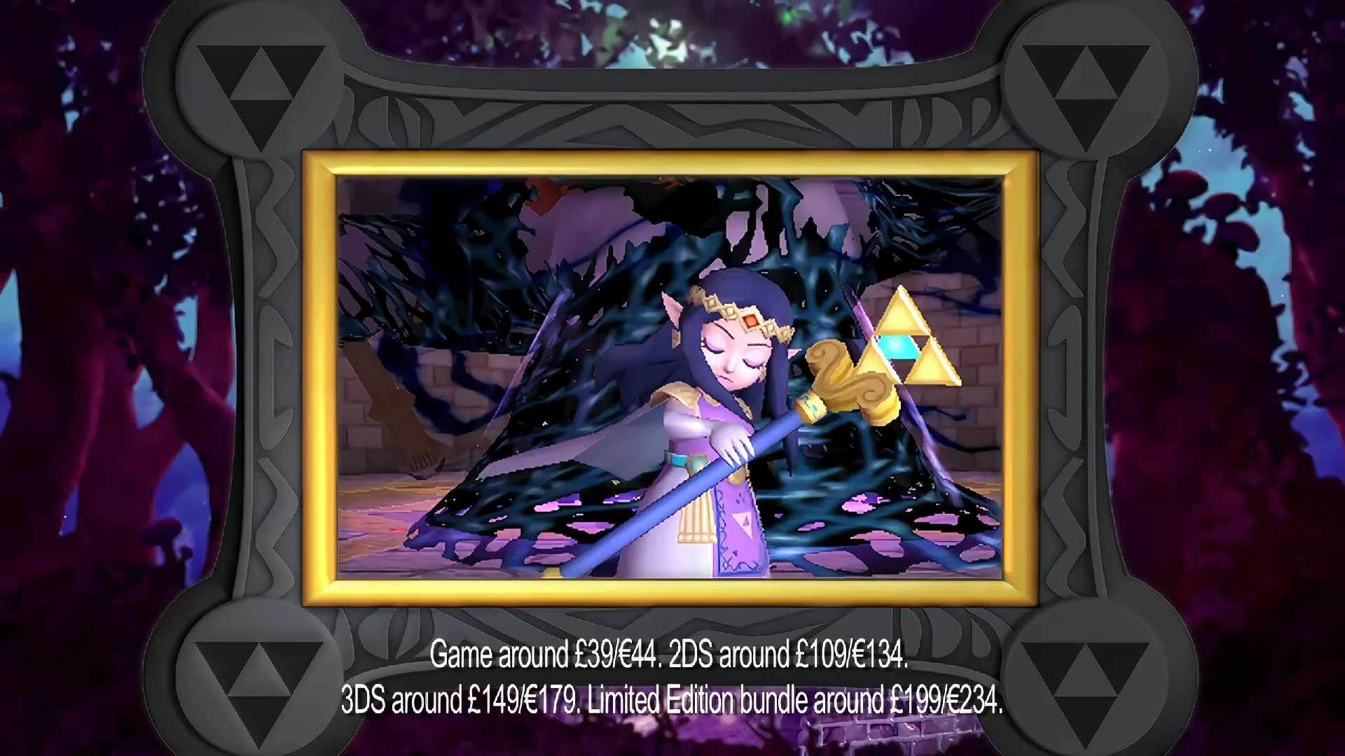 【3DS游戏大赏】塞尔达传说:众神的三角力量2 高清修复PV及汉化...