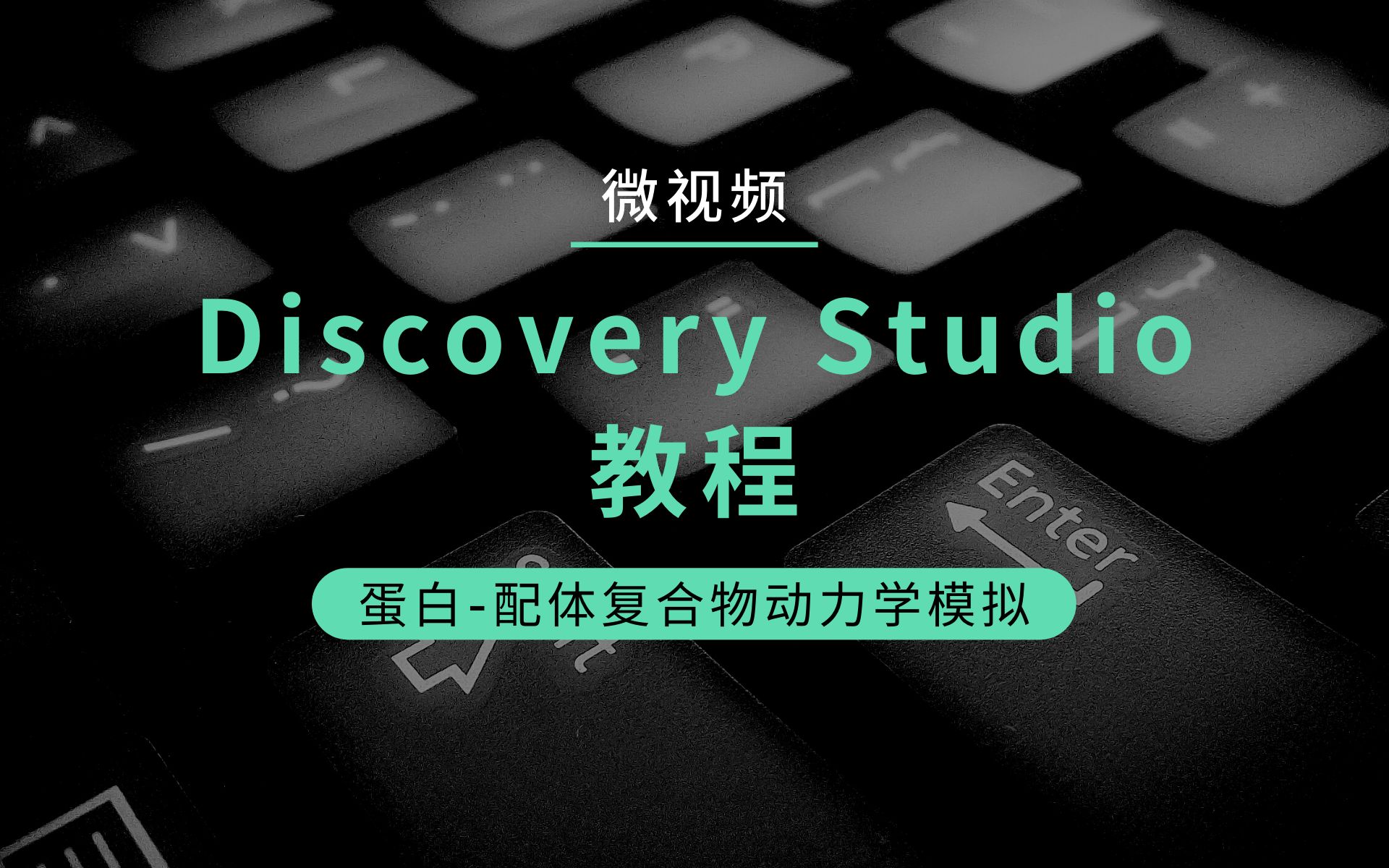 分子模拟软件BIOVIA Discovery Studio进行配体-受体复合物分子动力学...