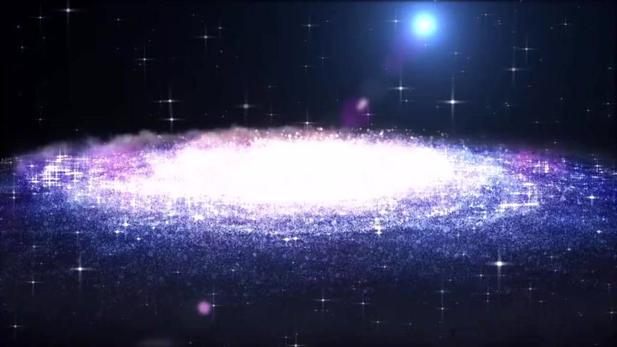 宇宙无限壮美:银河星云高清LED动态视频