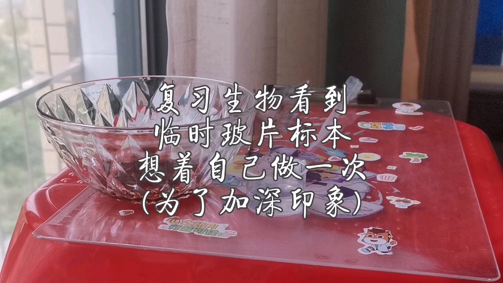 复习生物时,想到的好玩的(想着自己弄个临时玻片标本看看),大家看个...
