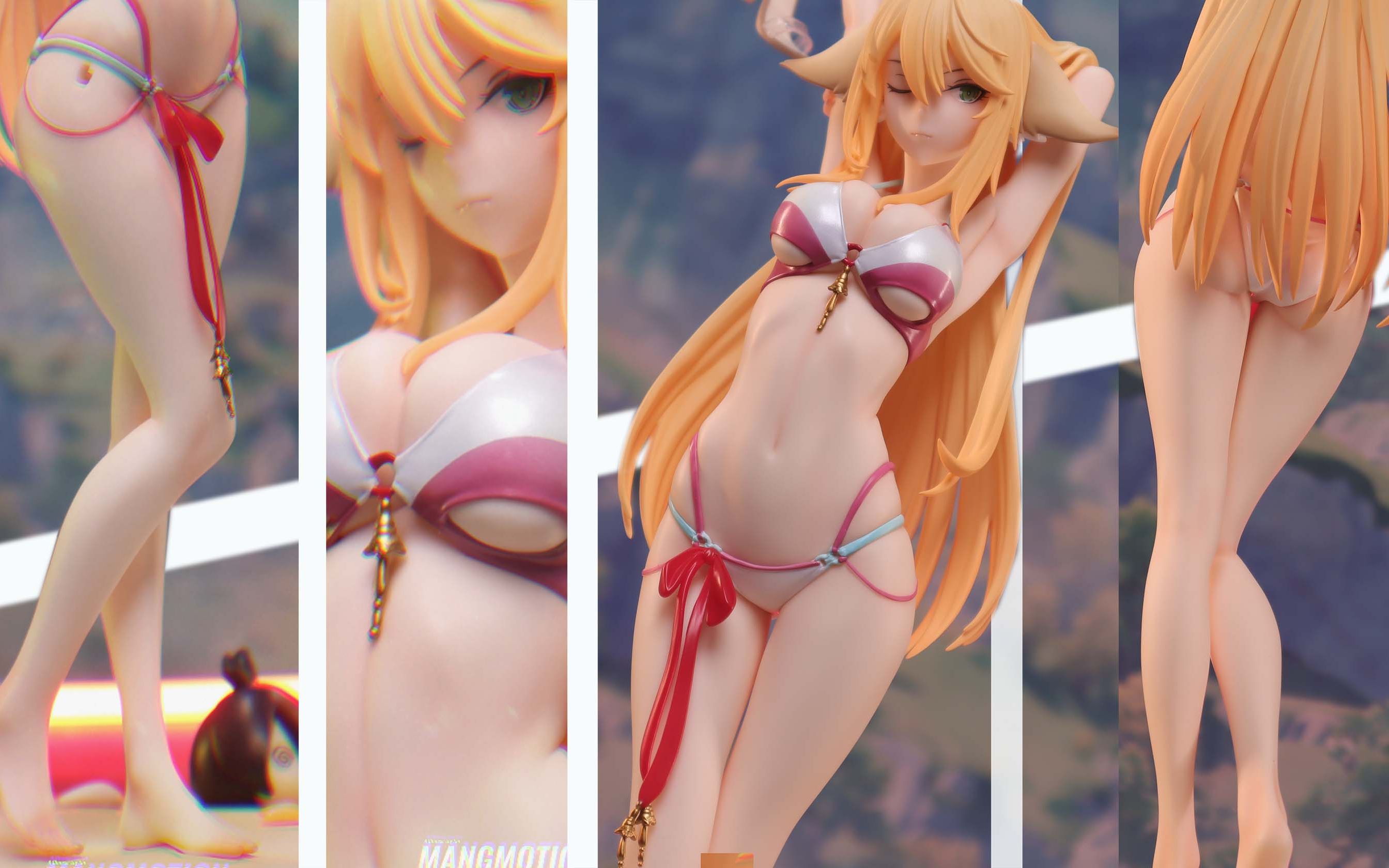 【手办分享】涂山红红泳装手办1/6分享,涂山,我罩的,懂?