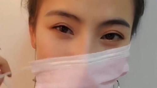 当小姐姐把口罩摘下来的那一刻,真的是太美了