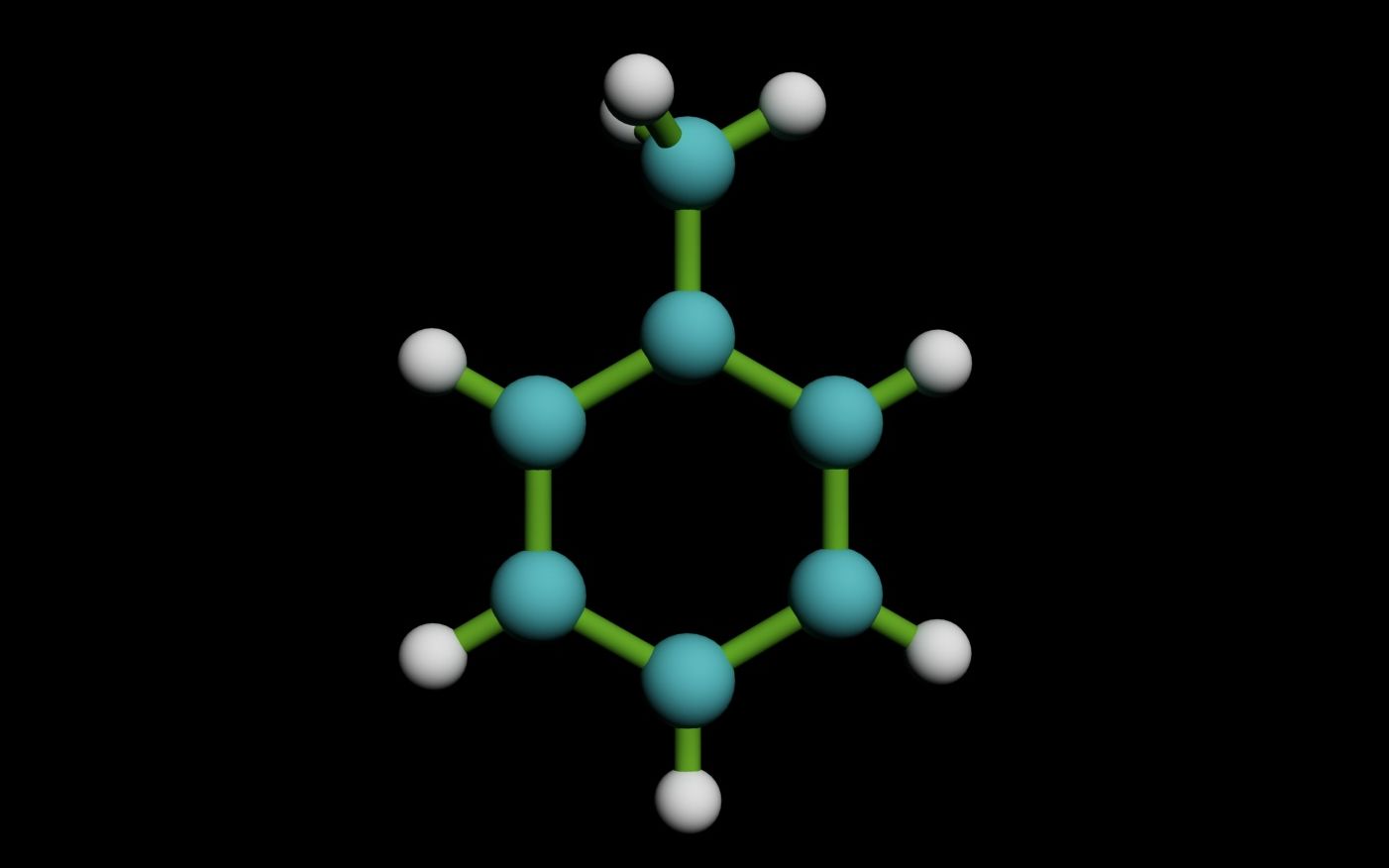 球棍模型分子结构绘制
