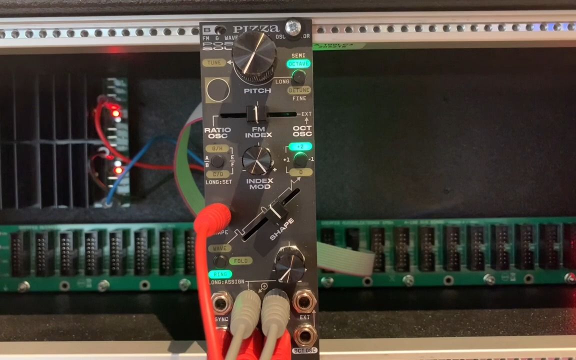 调频和波形振荡器模块!Bastl Instruments - Pizza调频和波形振荡器 合成...