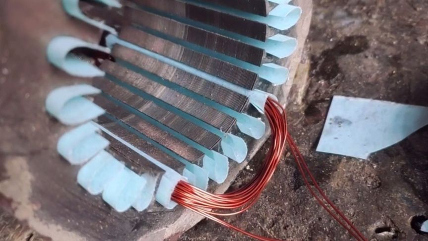 电机绕线规律 ,掌握了这个技巧,修电机 ,很轻松 。