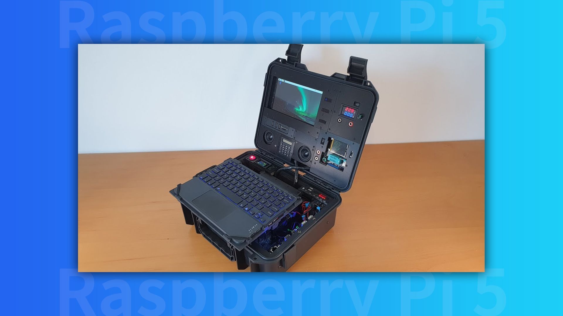 DIY:树莓派网络终端多功能备份电脑!