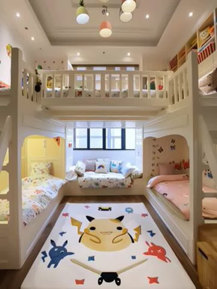 儿童卧室这样设计美爆了