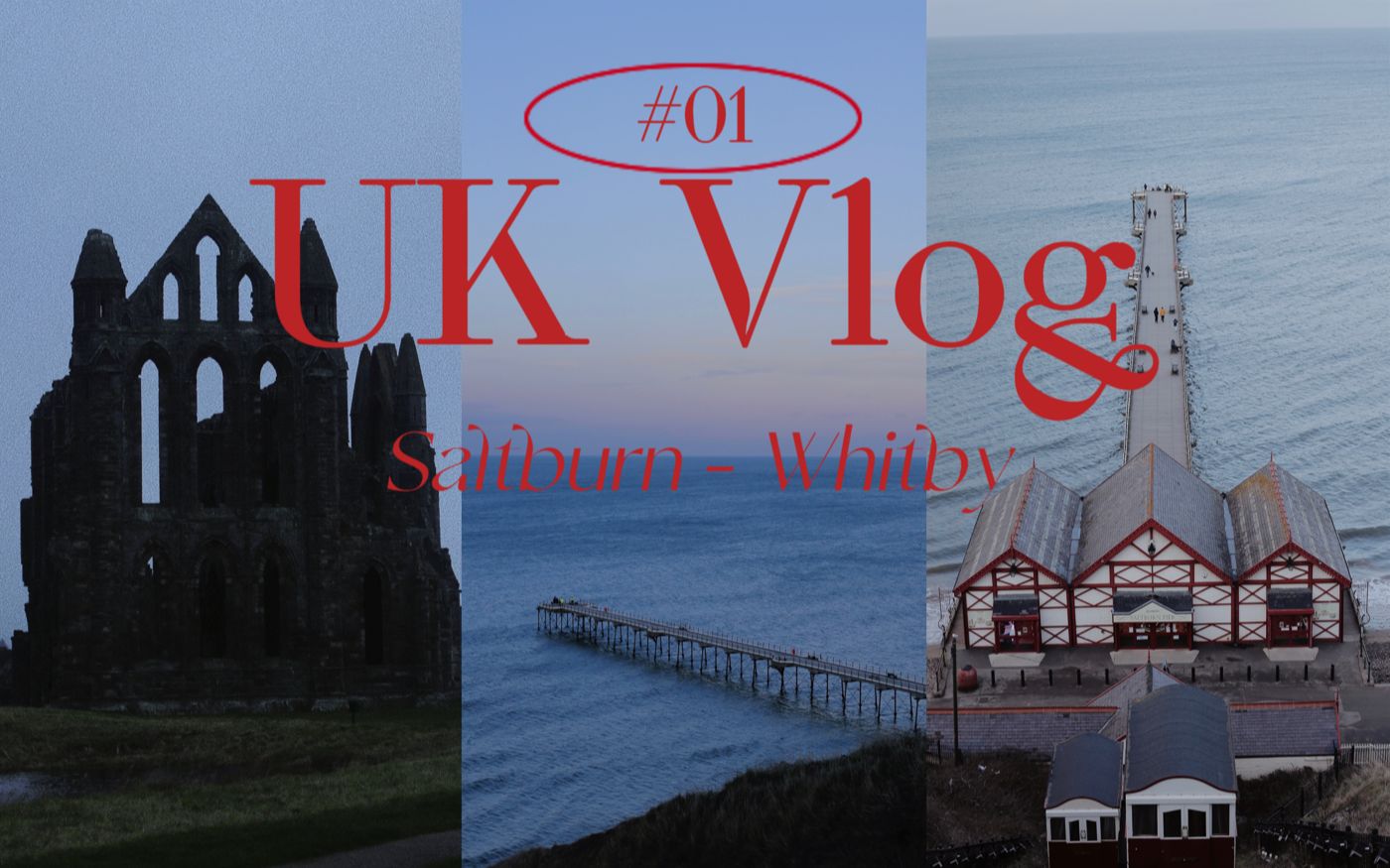 英国vlog | 抛夫弃子,2023年的第一趟国际旅行 | 盐烧 | 惠特比 | 北约克郡...