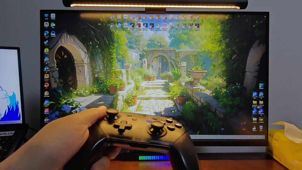 Switch pro手柄如何无线连电脑和Steam