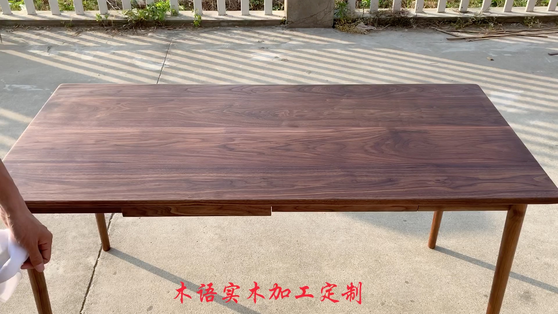 北美黑胡桃木家具定制 榫卯工艺 实木工厂定制