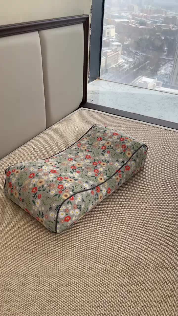 好睡觉的枕头就是它#护颈椎枕头 #荞麦枕 #面料舒适透气 #夏季必备