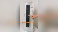 艾创米3D人脸识别全自动可视猫眼智能锁管理员指纹录入和删除操作...