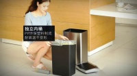 Snughome 智能感应电动垃圾桶家用不锈钢大号自动客厅卫生间带盖...