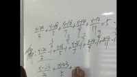 P47 解方程 x−20/3 + x−18/5 + x−16/7 + x−14/9 + x−12/11 = 5