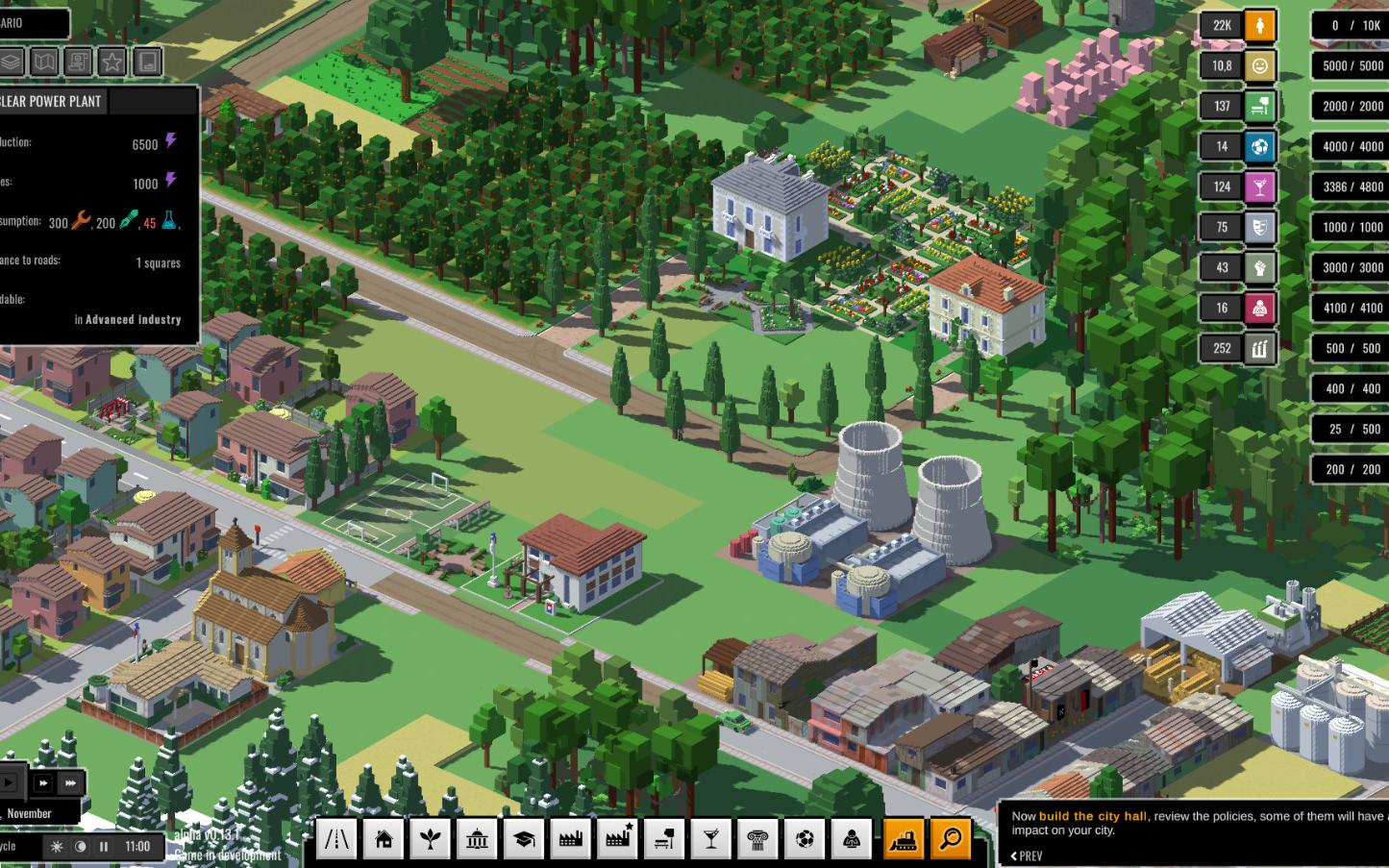 建造策略风格经营游戏 城市规划师