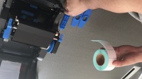 标签机装纸视频教程