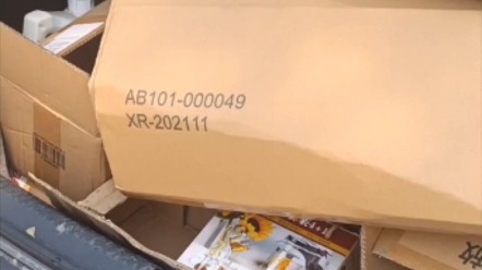 自己攒一年纸箱废品究竟能卖多少钱?