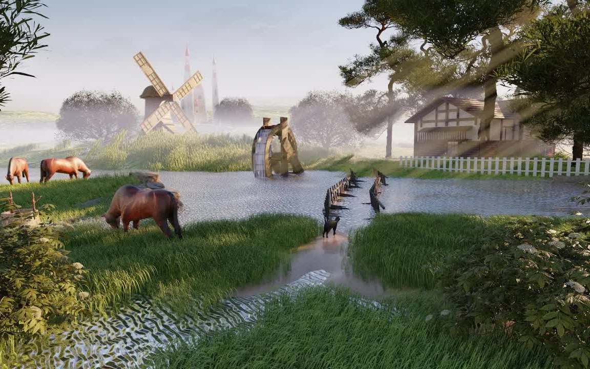 Blender中环境制作教学