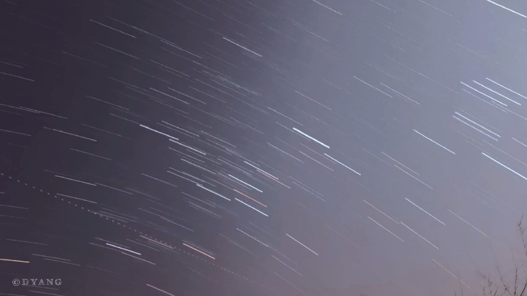 【星轨拍摄】当vivo x80pro遇上星空——星轨模式开启同步录制拍摄两...