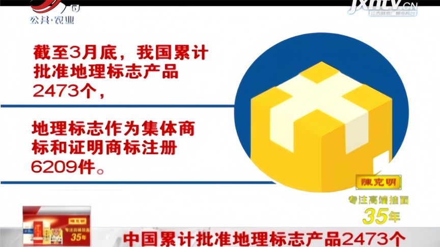 中国累计批准地理标志产品2473个