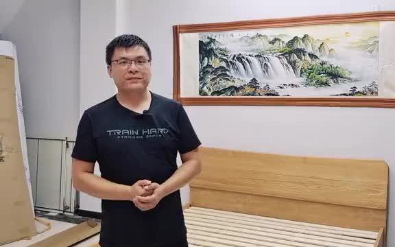 电商品牌林氏木业实木床能买么?内部材料现场拆解!看完您在选!