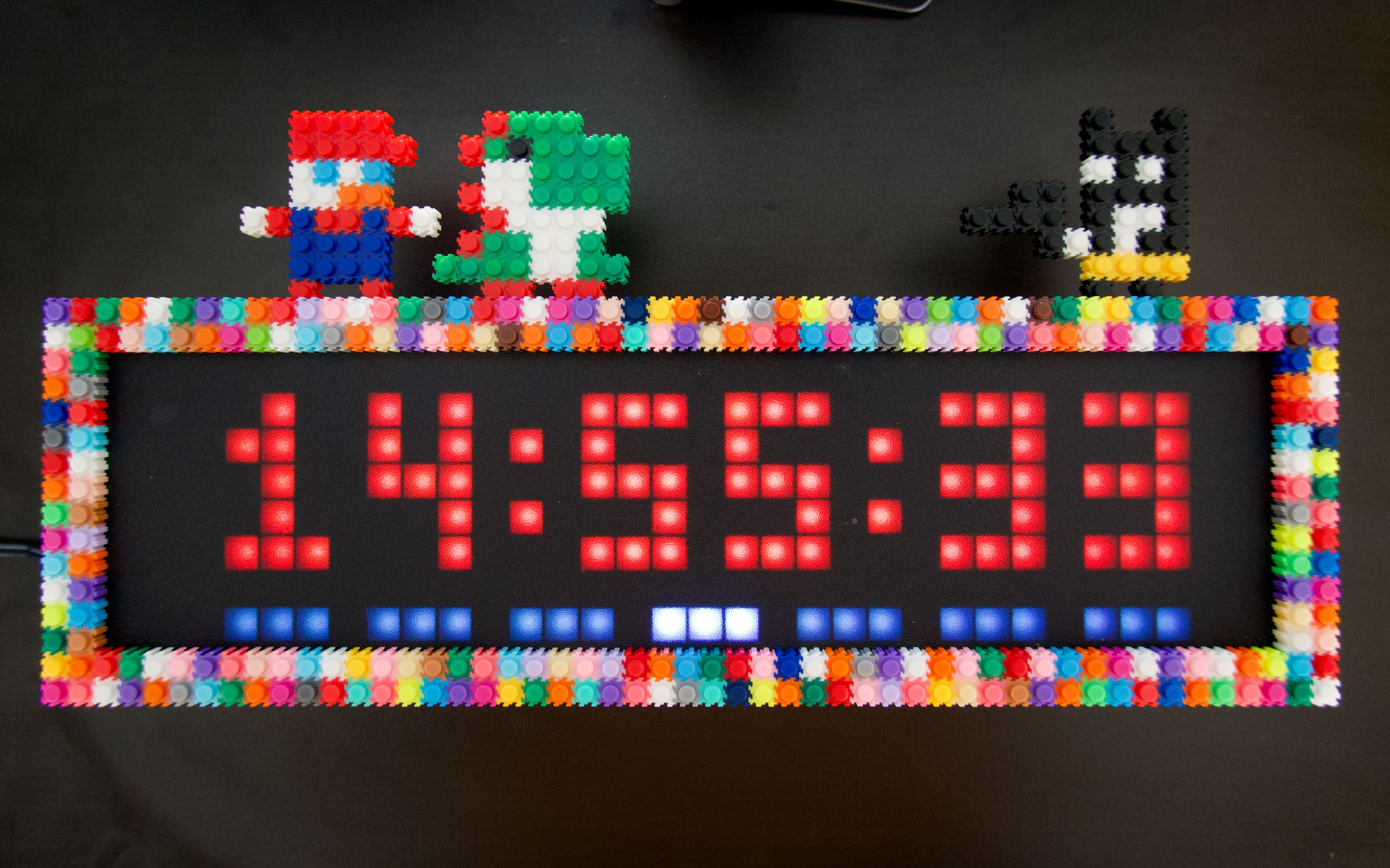 [AWTRIX]自制可编程WIFI像素时钟