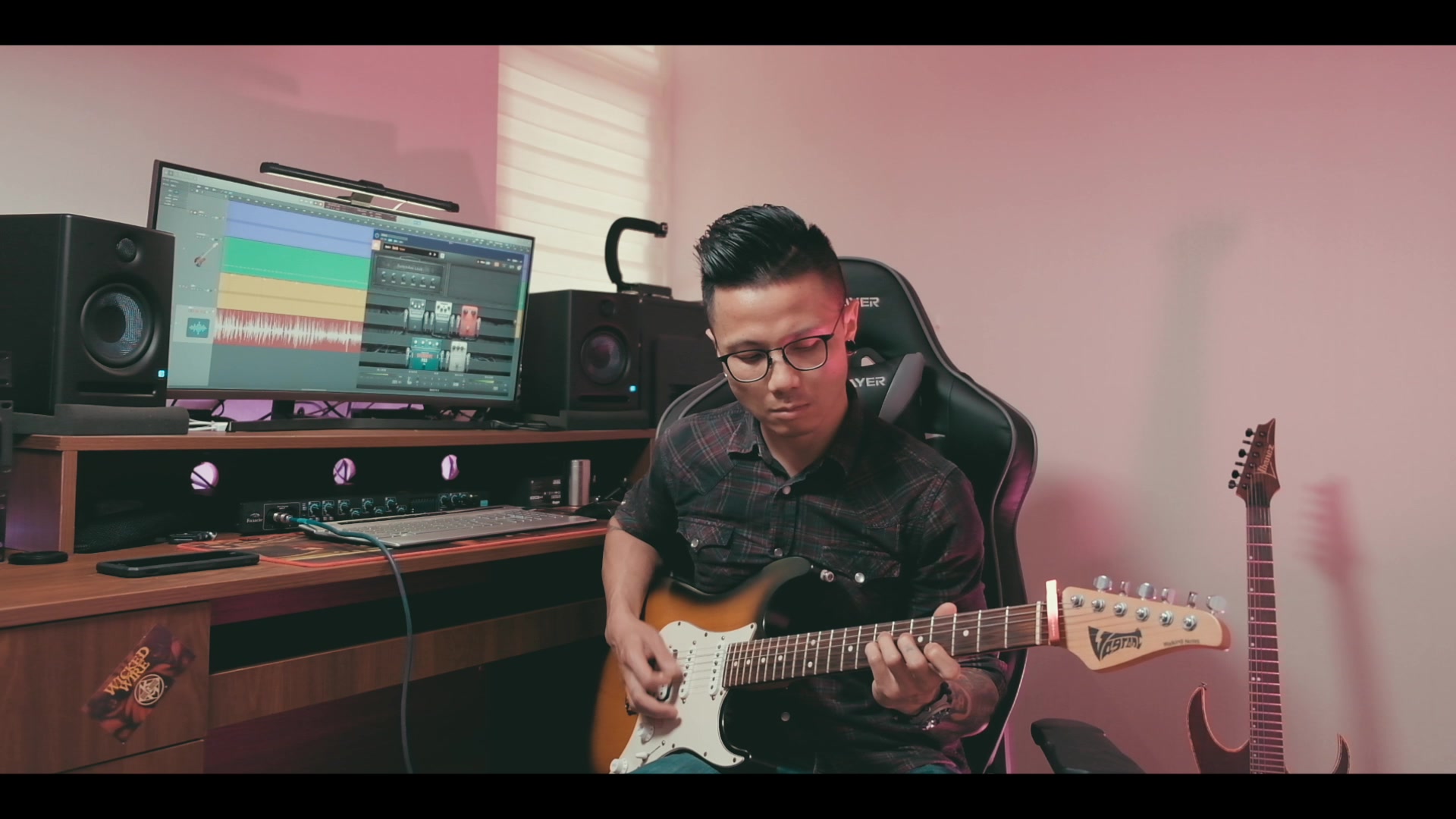 【如何锻炼一个吉他手的神右手】重金属入门级下拨神曲 完全重制...