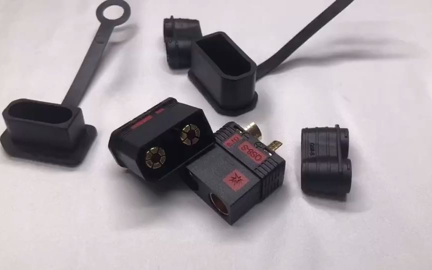 QS8-S大电流插头110A防打火锂电池插头航模RC配件无人机插头