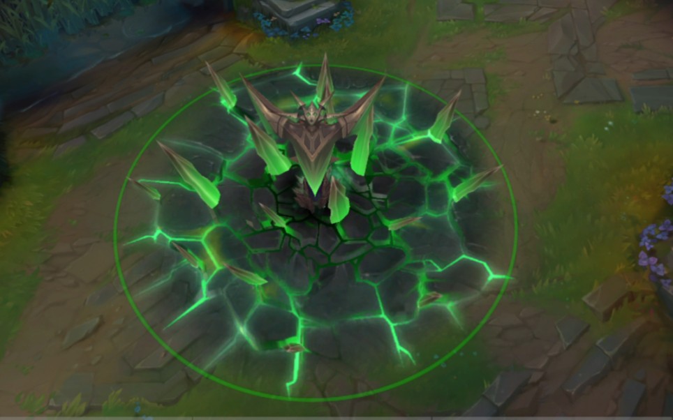 冰霜女巫丽桑卓全皮肤大招特效对比,至臻真的太帅了!