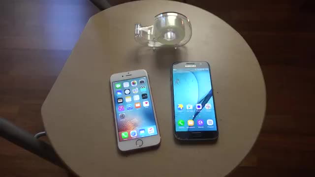 【YOUTUBE科技】你能保护iPhone 6 s显示三星Galaxy S7 ! ?坠落试验!