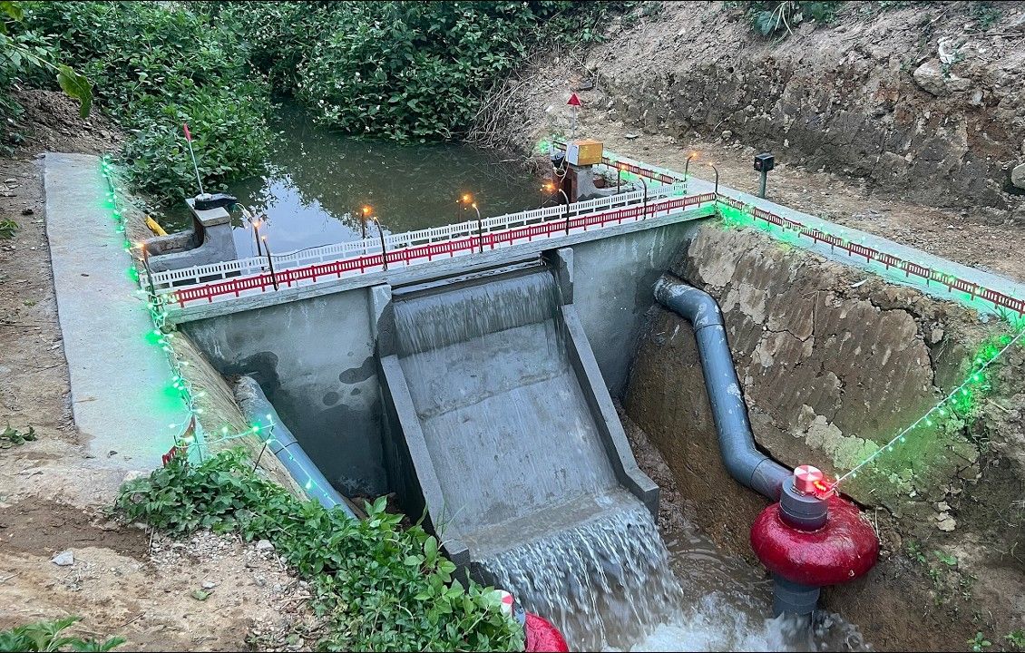 建设220v小型水力发电厂,实现全村用电自由