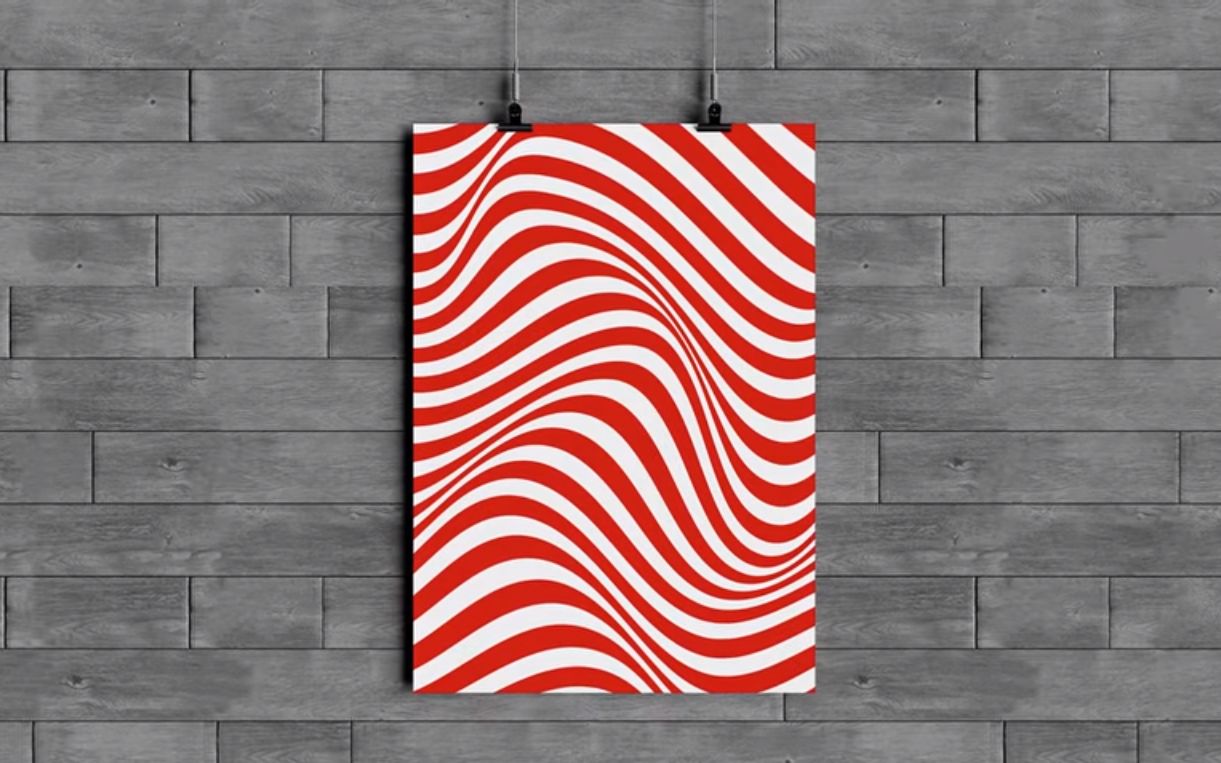 如何在Adobe Illustrator中制作波浪线