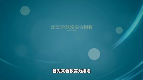 全球瞩目!中国排名震撼出炉,第几名你想不到