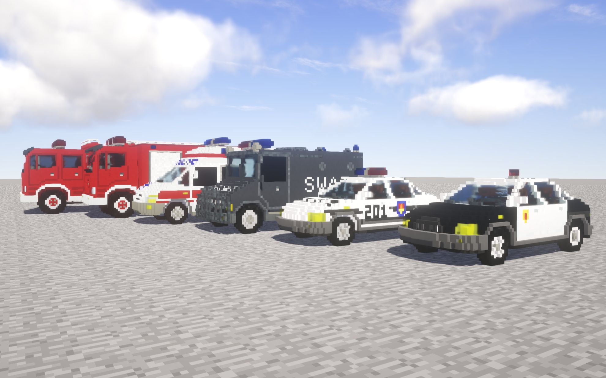 [Minecraft] 特种车辆 集合