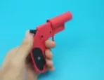 纸艺心灵坊 第6集 好玩的折纸信号玩具枪,终于找到简单做法,不用再去...