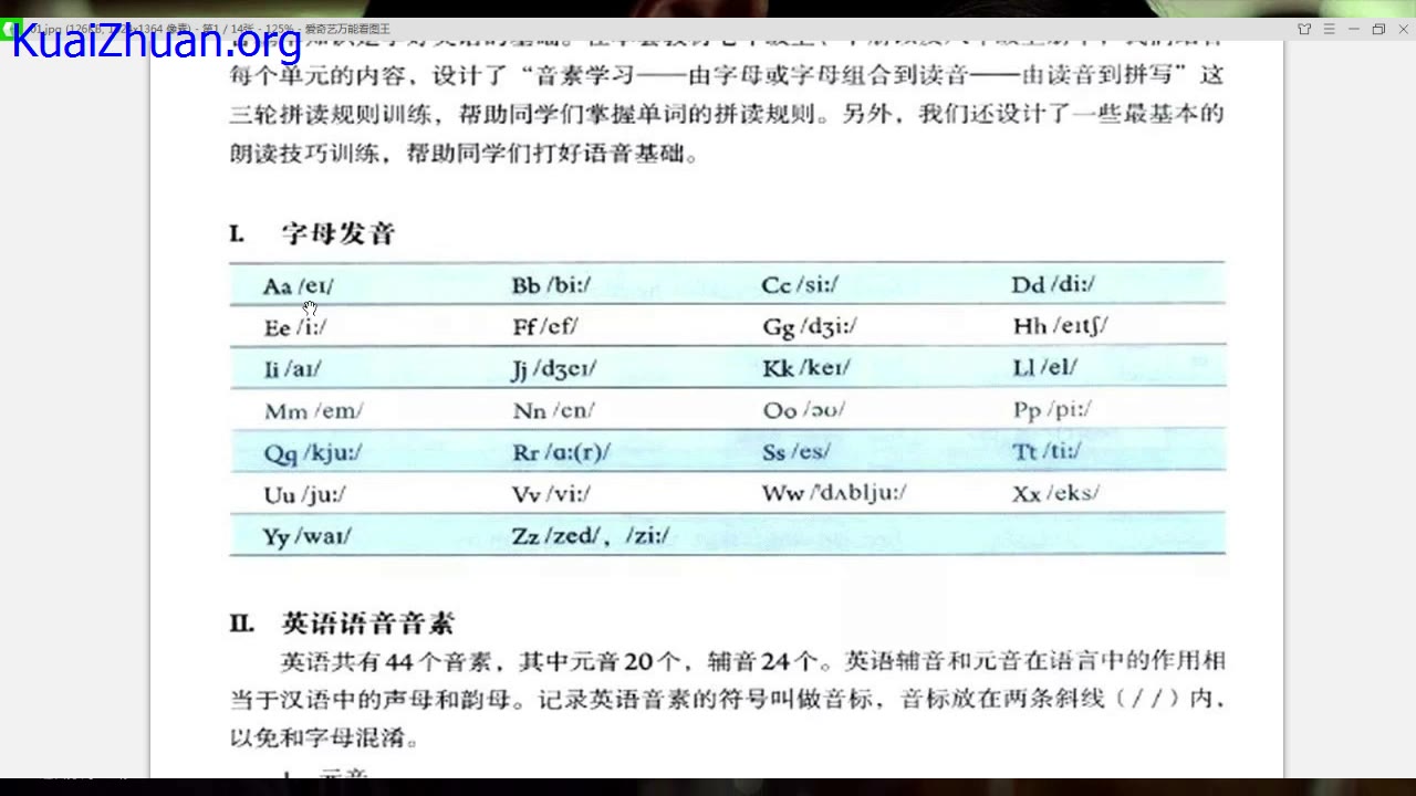 26个英文字母,你读对了吗?