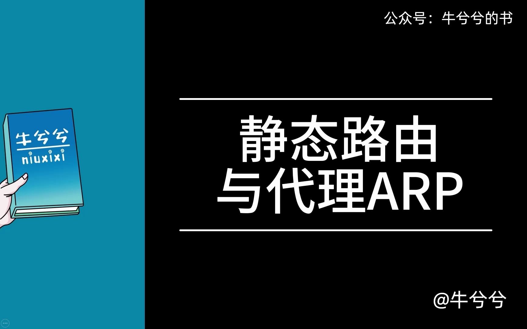 4.3.3 静态路由与代理ARP